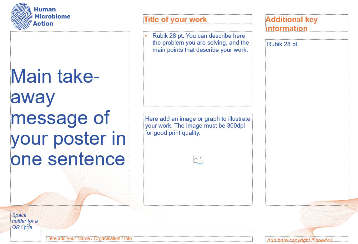 Human Microbiome Action - Posters - Human Microbiome Action
